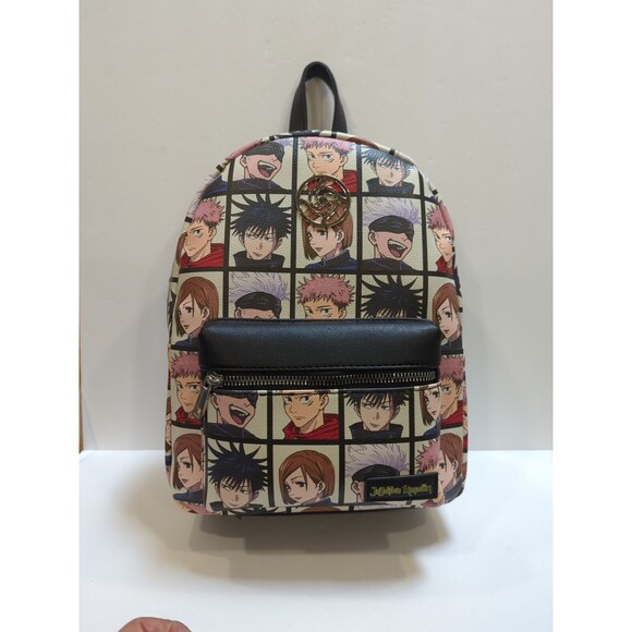 Bioworld | Bags | Jujutsu Kaizen Grid Mini Backpack Crunchyroll ...